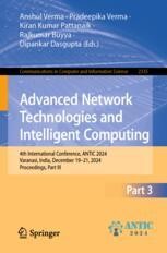 Advanced Network Technologies and Intelligent Computing: 4th International Conference, ANTIC ...