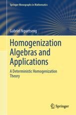 Homogenization Algebras and Applications: A Deterministic ...