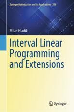 Interval Linear Programming and Extensions | SpringerLink