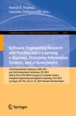 Software Engineering Research and Practice and e-Learning, e-Business ...
