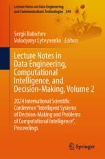Lecture Notes in Data Engineering, Computational Intelligence, and ...