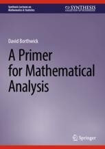 A Primer for Mathematical Analysis | Springer Nature Link (formerly SpringerLink)