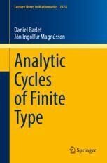 Analytic Cycles of Finite Type | Springer Nature Link (formerly SpringerLink)