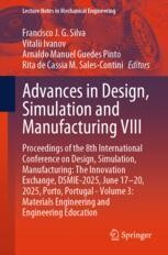 Advances in Design, Simulation and Manufacturing VIII: Proceedings of ...