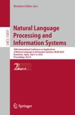 Natural Language Processing and Information Systems: 30th International Conference on ...