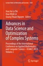 Advances in Data Science and Optimization of Complex Systems: Proceedings of the International ...