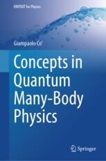 Concepts in Quantum Many-Body Physics | Springer Nature Link