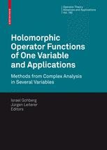 Holomorphic Operator Functions of One Variable and Applications: Methods from Complex Analysis ...