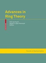 Advances in Ring Theory | SpringerLink