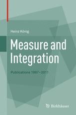Measure and Integration: Publications 1997-2011 | Springer Nature Link ...