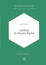 Lehrbuch der linearen Algebra | SpringerLink