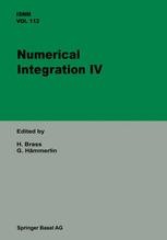 Numerical Integration IV: Proceedings of the Conference at the ...