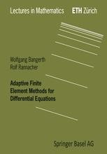 Adaptive Finite Element Methods for Differential Equations | SpringerLink