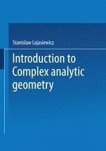 Introduction to Complex Analytic Geometry | SpringerLink