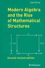 Modern Algebra and the Rise of Mathematical Structures | Springer ...