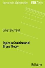 Topics in Combinatorial Group Theory | SpringerLink