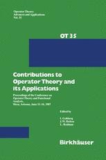 Contributions to Operator Theory and its Applications: Proceedings of ...