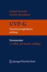 Kommentar zum UVP-G: Umweltverträglichkeitsprüfungsgesetz | SpringerLink
