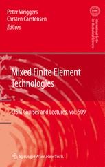 Mixed Finite Element Technologies | SpringerLink