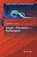 Sound - Perception - Performance | Springer Nature Link (formerly ...