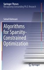 Algorithms for Sparsity-Constrained Optimization | SpringerLink