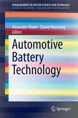 Automotive Battery Technology | Springer Nature Link