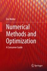 Numerical Methods and Optimization: A Consumer Guide | SpringerLink