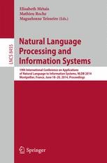 Natural Language Processing and Information Systems: 19th International ...