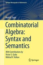 Combinatorial Algebra: Syntax and Semantics | SpringerLink