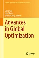 Advances in Global Optimization | Springer Nature Link (formerly ...