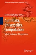 Automata, Universality, Computation: Tribute to Maurice Margenstern | SpringerLink