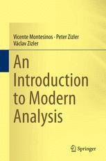 An Introduction to Modern Analysis | SpringerLink