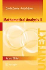 Mathematical Analysis II | SpringerLink