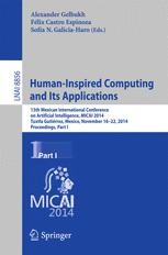 Human-Inspired Computing and its Applications: 13th Mexican ...