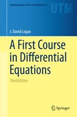 A First Course in Differential Equations | SpringerLink