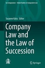 Company Law and the Law of Succession | Springer Nature Link (formerly ...