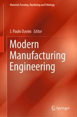 Modern Manufacturing Engineering | SpringerLink