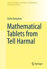 Mathematical Tablets from Tell Harmal | Springer Nature Link (formerly ...