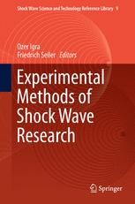 Experimental Methods of Shock Wave Research | Springer Nature Link