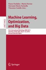 Machine Learning, Optimization, and Big Data: First International ...