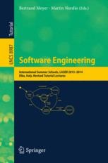 Software Engineering: International Summer Schools, LASER 2013-2014 ...