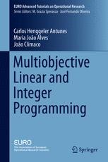 Multiobjective Linear and Integer Programming | SpringerLink