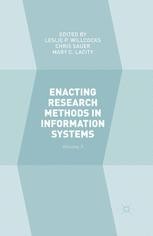 Enacting Research Methods in Information Systems: Volume 3 | SpringerLink