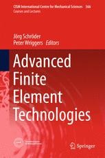 Advanced Finite Element Technologies | SpringerLink