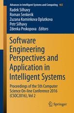 Software Engineering Perspectives and Application in Intelligent ...