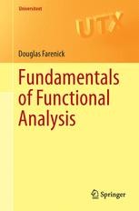 Fundamentals of Functional Analysis | SpringerLink