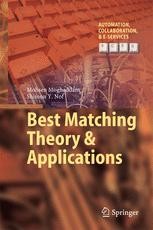 Best Matching Theory & Applications | SpringerLink