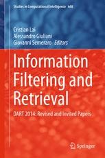 Information Filtering and Retrieval: DART 2014: Revised and Invited ...