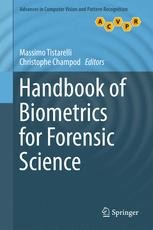 Handbook of Biometrics for Forensic Science | Springer Nature Link ...