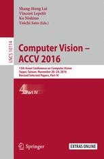 Computer Vision – ACCV 2016: 13th Asian Conference on Computer Vision ...
